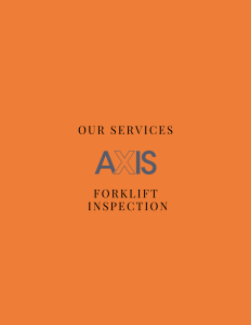 Forklift Inspection - AXIS Inspection Group Ltd.