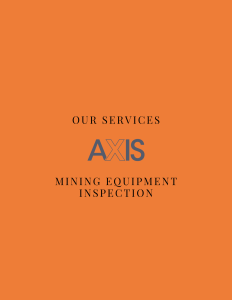 Mining Equipment Inspections - AXIS Inspection Group Ltd.