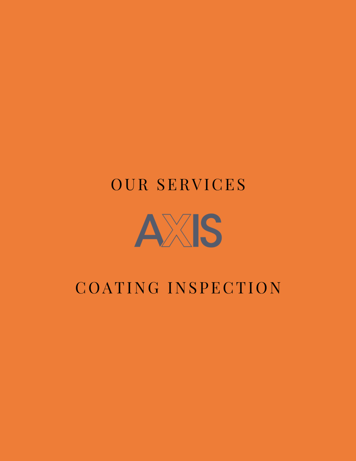 AXIS Inspection Group Ltd. Main Home